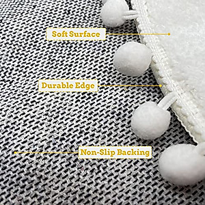 Molili Sun Boho Area Rug for Bedroom 4ft, Modern Abstract Round Nursery Rugs for Kids Room Washable Soft Circle Non-Slip Floor Rugs for Living Room Laundry Room Bathroom Home Dorm Entryway