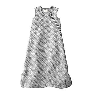 little planet by carter's unisex-baby Wearable Blanket made with Organic Cotton, Grey, Medium