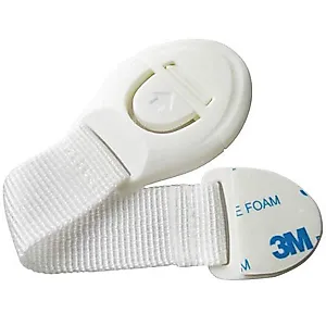 Child Lock Protection of Children Locking Doors for Children's Safety Kids Safety Plastic Protection Safety Lock (White)
