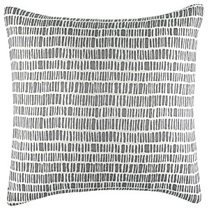 Pine Cone Hill Talus Granite Duvet Sham, Standard Size, Grey Graphic Pattern