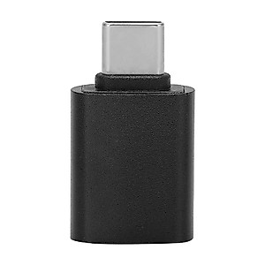 USB C to USB 3.1 Adapter, USB TypeC to USB Adapter, TypeC OTG Adapter, for Thunderbolt 3 to USB Female Adapter, Mobile Phone Computer Tablet Converter (Black)