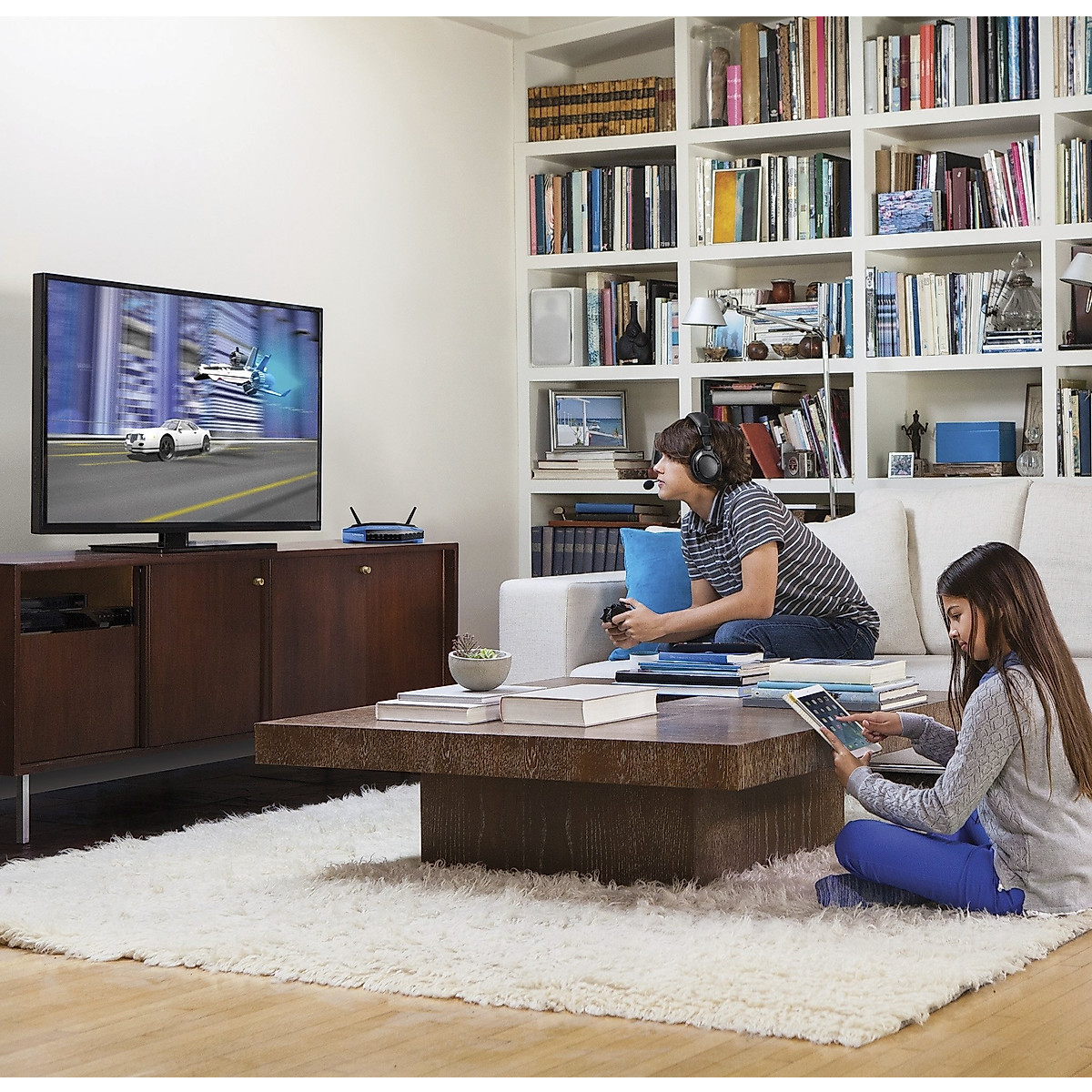 Linksys WRT1200AC Dual-Band and Wi-Fi Wireless Router with Gigabit and USB 3.0 Ports and eSATA