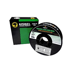 Kiswel USA K-NGS E-71TGS 0.035in. Dia 10lb. Gasless-Flux Core Wire Welding wire Made in USA