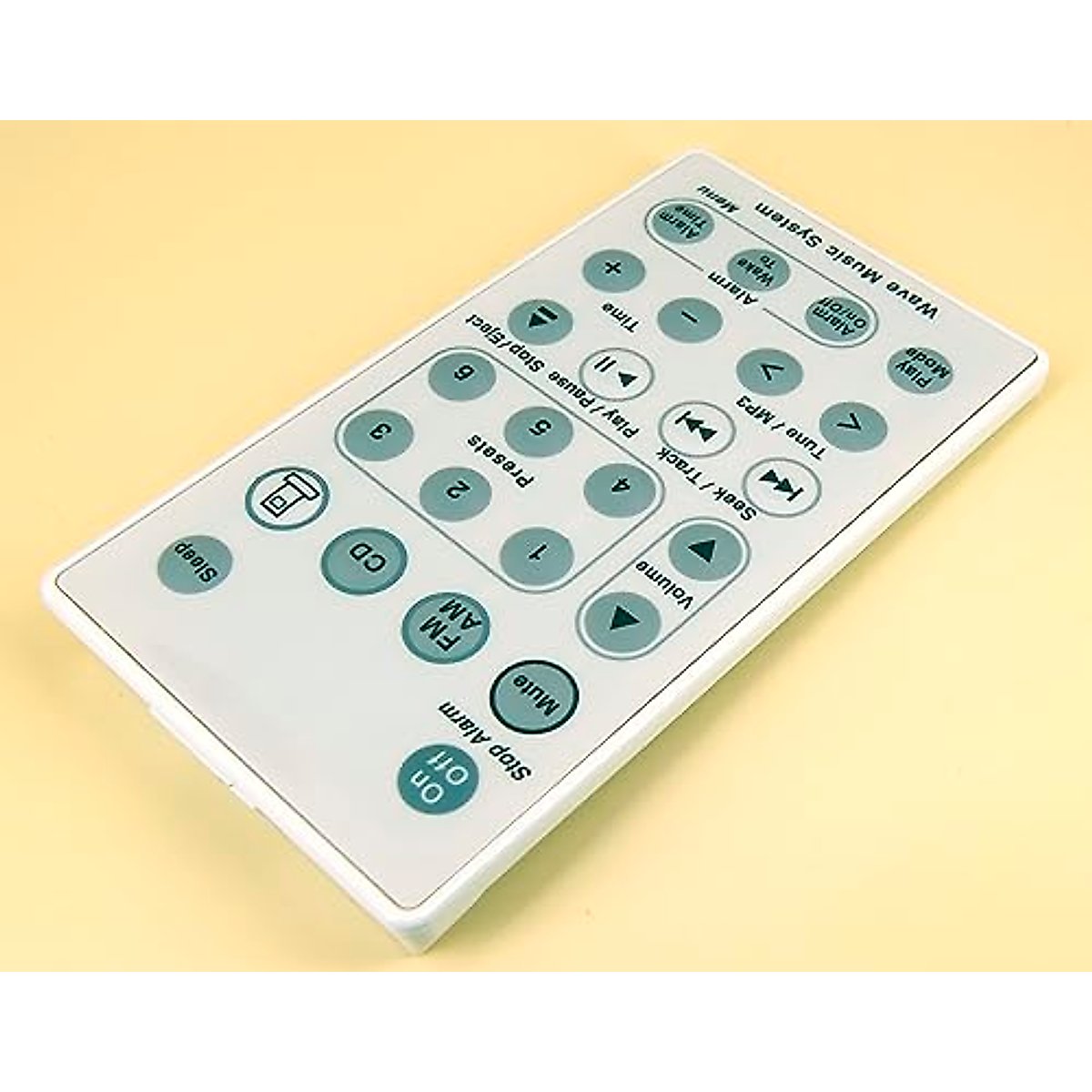 Replacement Remote Control Controller Compatible with Bose Wave Music Player I II III Bose Wave Music System Audio System AWRCC1 AWRCC2