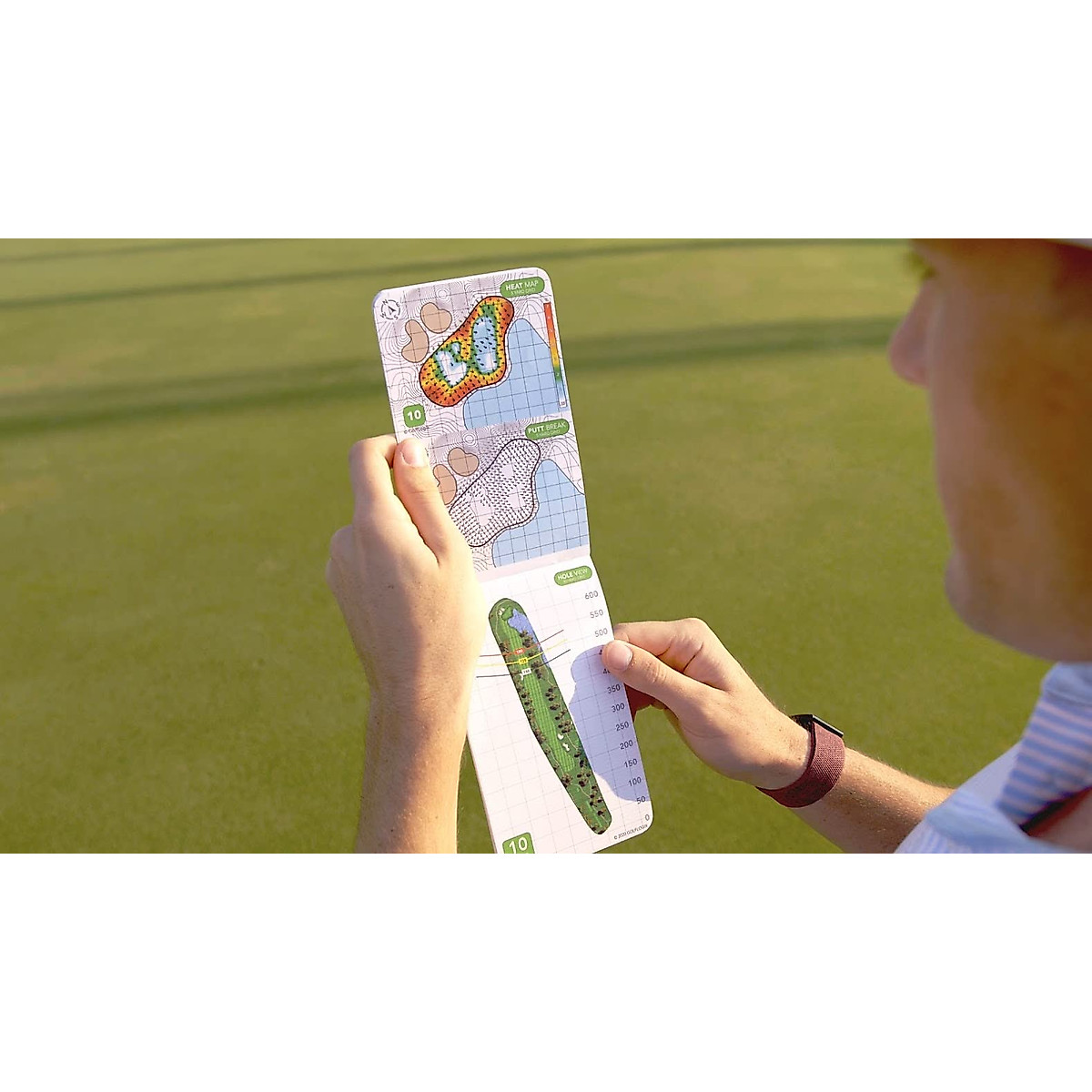 Golflogix Green Book, Abilene Country Club - South Course, 18 Holes - Abilene, Texas