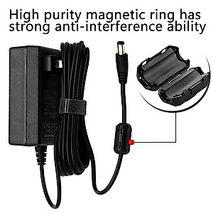 MeiShiEr9.5V AC DC Power Adapter for Casio Keyboard Power Supply CTK-2080 CTK-2550 CTK-3200 CTK-3500 LK-265 LK-280 SA-46 Extra Long Cord ADE95100LU ADE95100B AD-E95100L (10 Feet Cable)