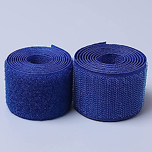 velcro,velcro tape self adhesive, Sewing Velcro,Sew On Hook And Loop Strip Tape,Color Velcro,Non-Adhesive Nylon Fabric Fastener,for Sewing Indoor Outdoor On DIY Cloth Shoe Curtain Bag Sport Gears,4cm*