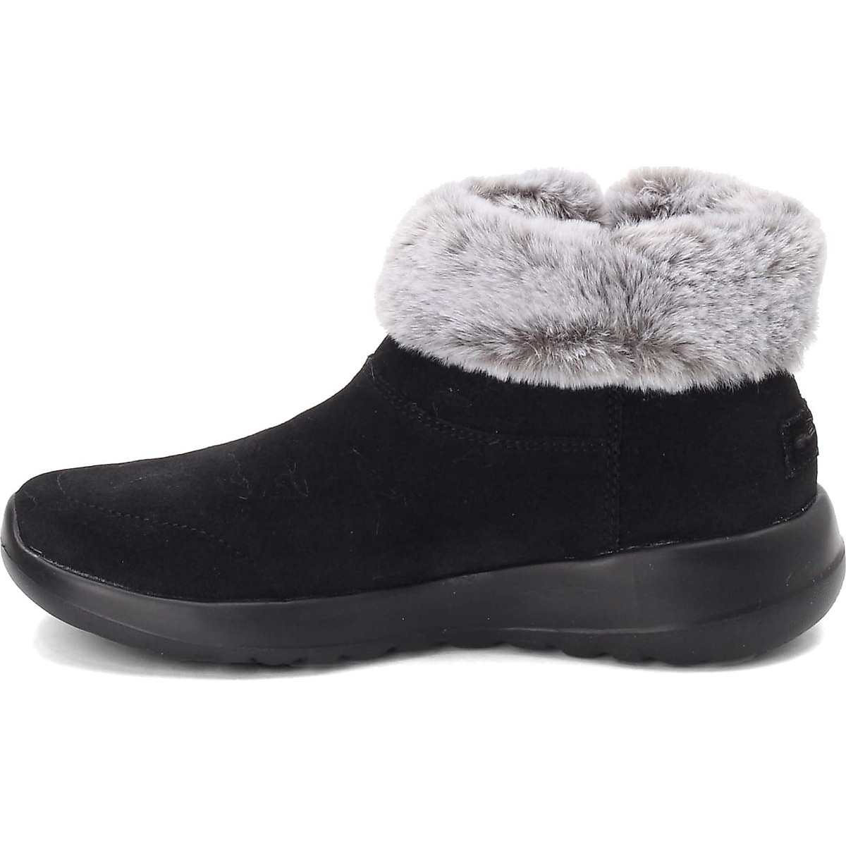 Skechers Women's On-The-Go Joy-Savvy Ankle Boot, Black/Grey, 10