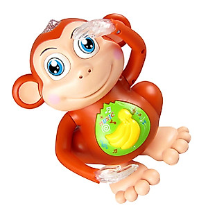 Toyvian Monkey Musical Toy Educational Toy Musical Baby Toys Dancing Monkey Toy Dancing Animal Musical