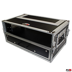 ProX XS-WM2U2DR 2U Rack Case with 2U Rack Drawer 12" Deep