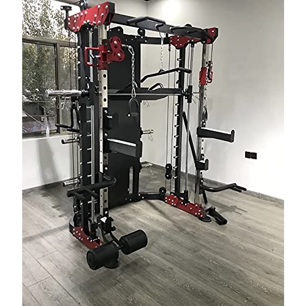 2024 Commercial Smith Machine - Red