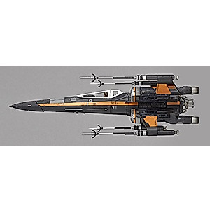 Bandai Hobby Poe's Boosted X-Wing Star Wars, Bandai Star Wars 1/72 Plastic Model Hobby Space Ship