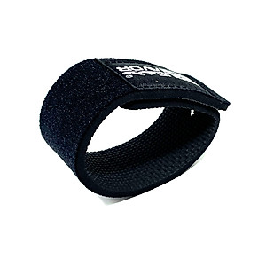 Rogue Endeavor Fishing Rod Wrap, Premium Neoprene Lined (Pack of 6) (Black)