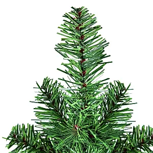 3FT Artificial Tabletop Christmas Tree, Premium Spruce Christmas Tree w/Burlap Base, for Xmas Indoor Decor