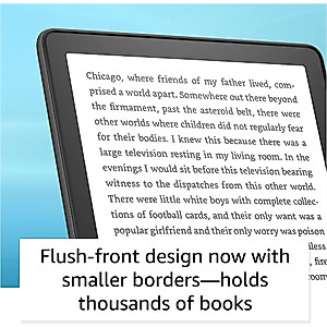 Certified Refurbished Kindle Paperwhite (8 GB) – Now with a 6.8" display and adjustable warm light – Ad-Supported