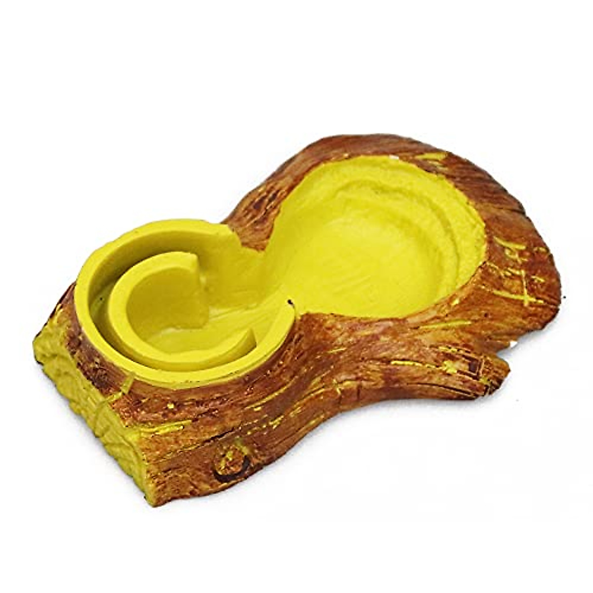 Reptile Water Feeder, Amphibians Reptile Dispenser Water Bowl Terrarium Waterfalls for Turtle Bearded Dragons Lizards Geckos