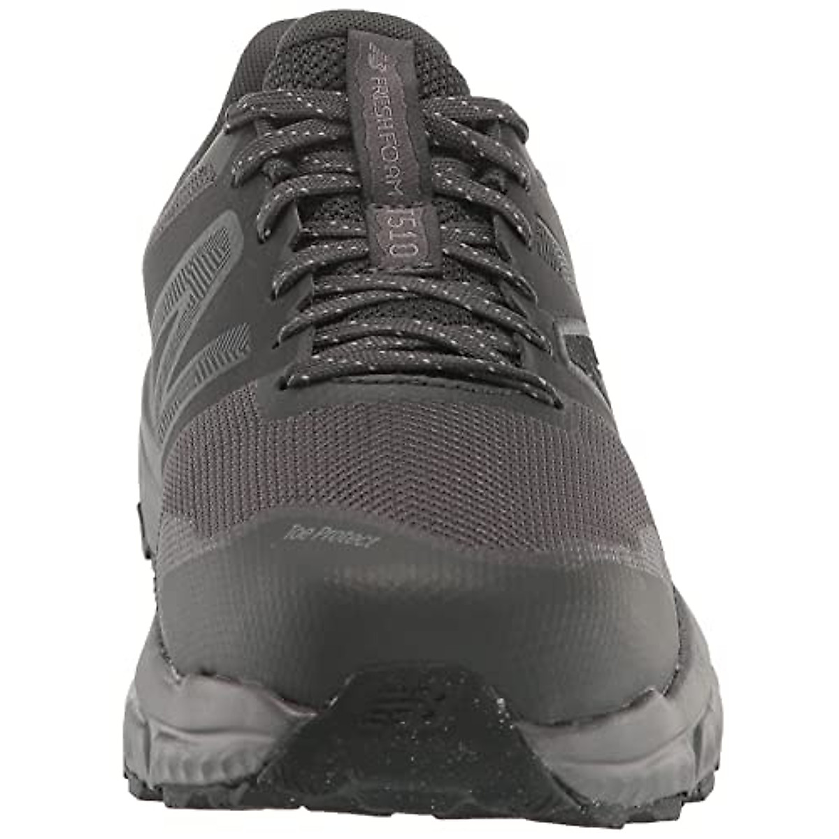 New Balance Men's Fresh Foam 510 V6 Trail Running Shoe, Black/Grey Matter/Magnet, 10.5