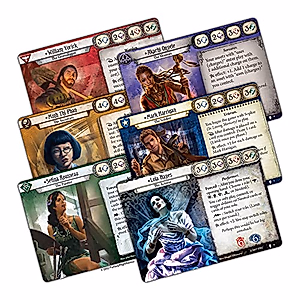 Fantasy Flight Games Arkham Horror The Card Game The Path to Carcosa Investigator Expansion - Enveil The Madness! Lovecraftian Cooperative LCG, Ages 14+, 1-4 Players, 1-2 Hour Playtime, Made