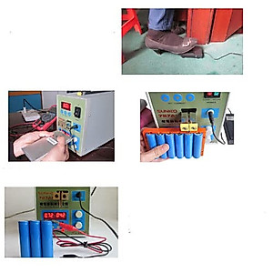 220V Battery Spot Welder Micro-computer Pulse Spot Welding Machine 787A+