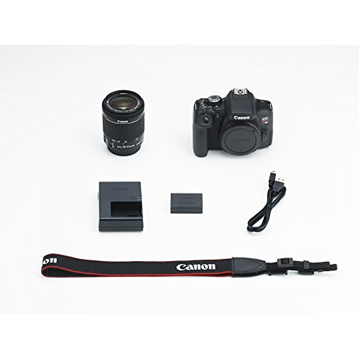 Canon EOS Rebel T6i Digital SLR with EF-S 18-55mm is STM Lens - Wi-Fi Enabled