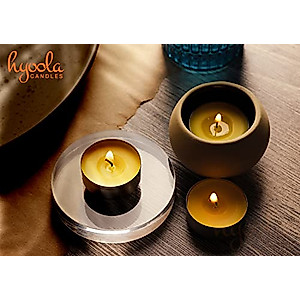 Tealight Citronella Candles - Anti Mosquito Candle - 4 Hour Burn - 100 Pack - DEET Free