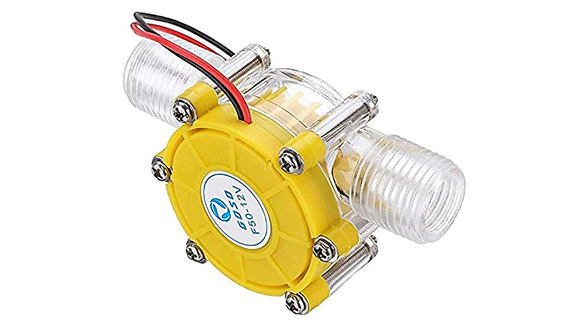 Portable 12V Water Flow Generator for Micro Hydro Power
