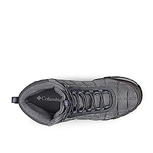 Columbia Men's Firecamp Boot, Titanium Grey Steel/Graphite, 10