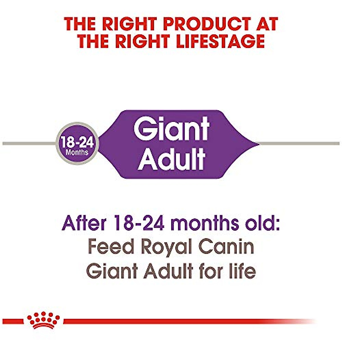 Royal Canin Giant Breed Adult Dry Dog Food, 35 lb bag