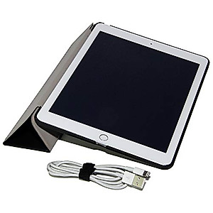 Reusable Cable Ties 1/2" x 4" for Cable Management and Organizing Cords - 30 Pack (Black)