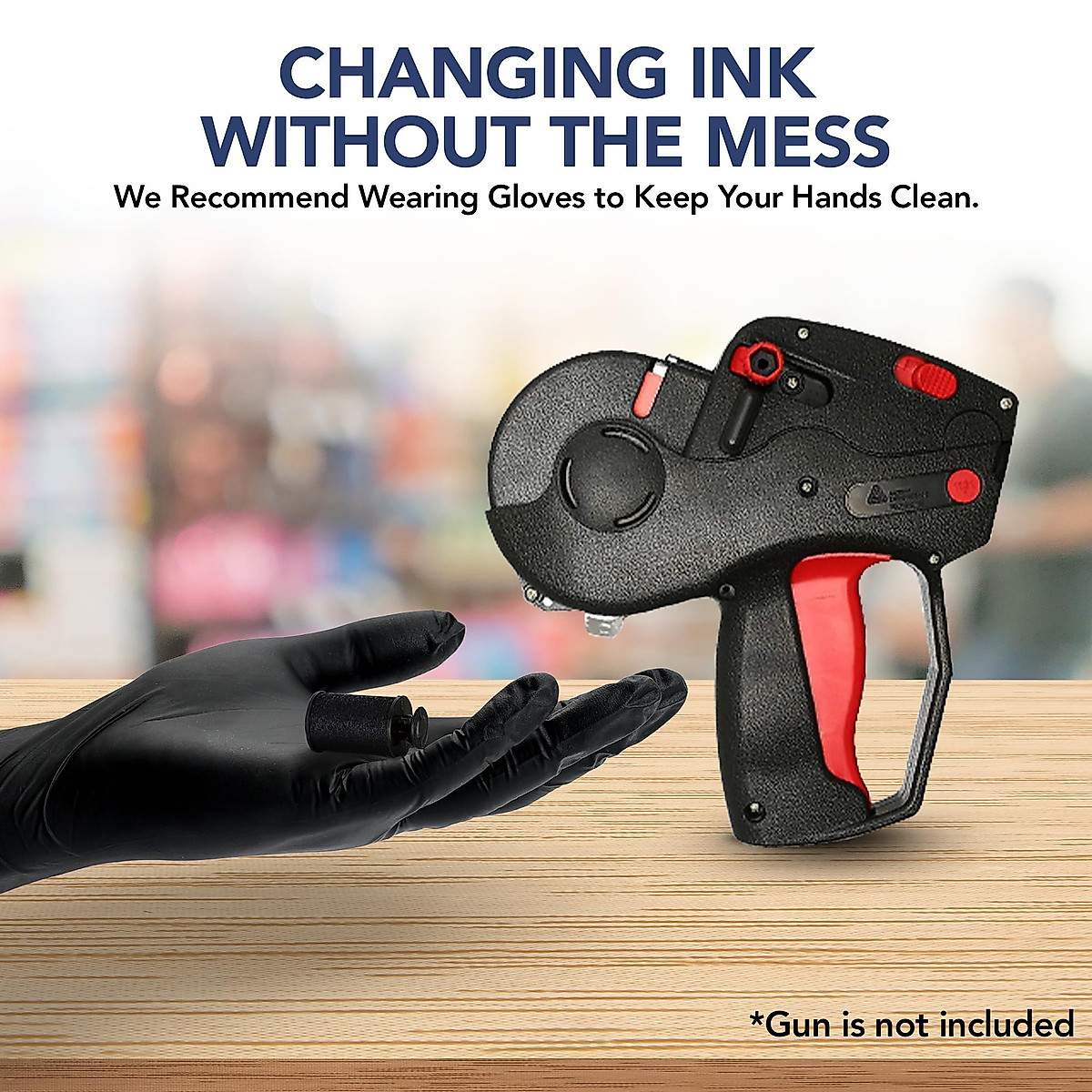 Monarch Ink Roll for Monarch 1131 & 1136 Price Labelers (Pack of 4)