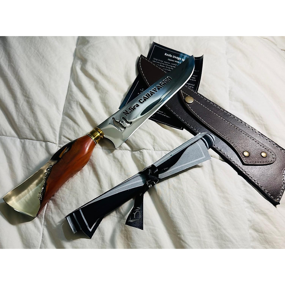 N Sra. Caravaggio Knife - Made in Brazil - Silver Knife