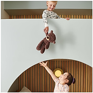 GUND Fuzzy Teddy Bear, Premium Stuffed Animal for Ages 1 and Up, Gray, 13.5”