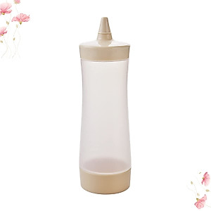 UPKOCH Salad Sauce Dispenser 3Pcs Plastic Squeeze sauce bottles squeeze condiment bottles ketchup lid Squirt Condiment Bottles Plastic Squeeze Bottle