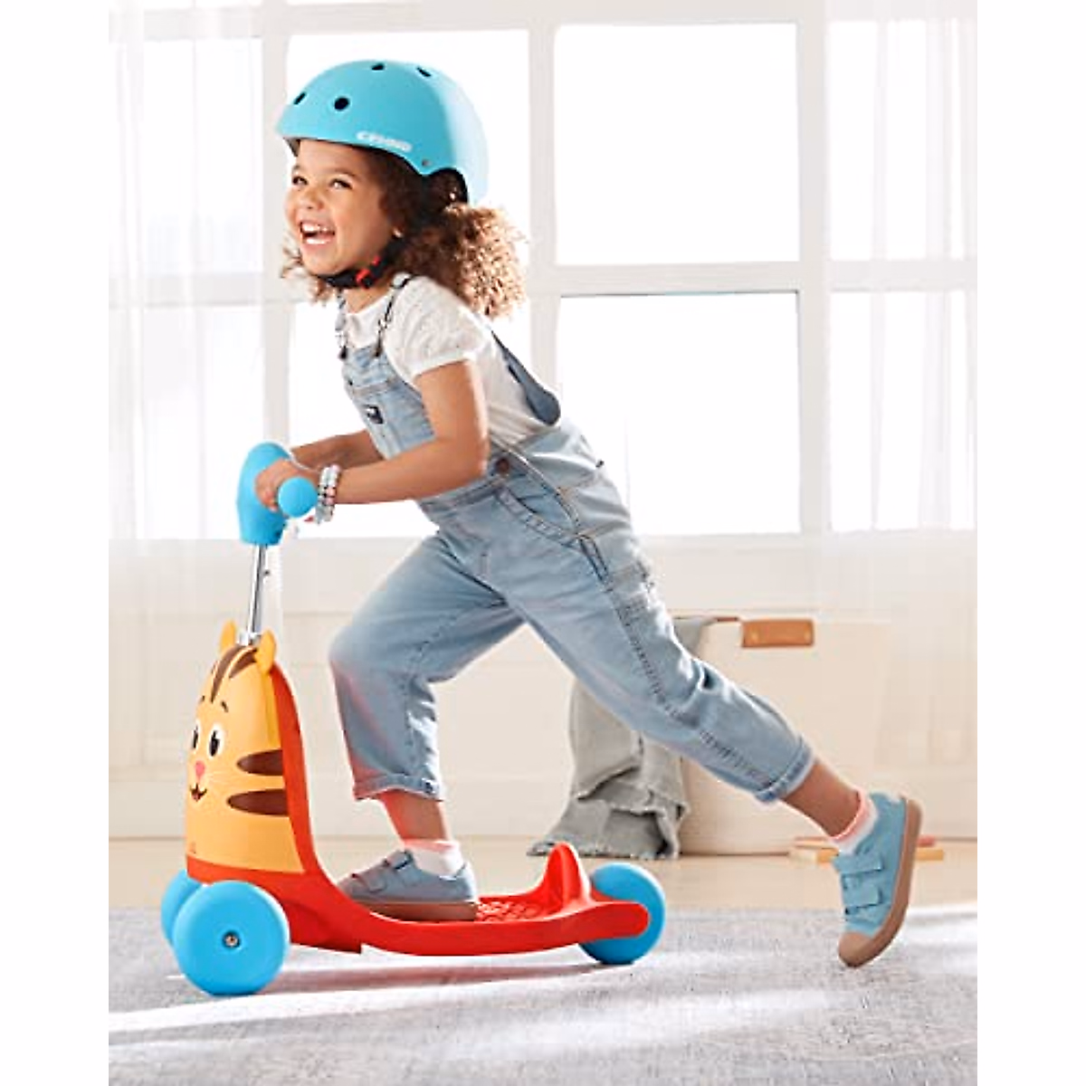 Skip Hop 3-in-1 Baby Activity Push Walker to Toddler Scooter, Daniel Tiger