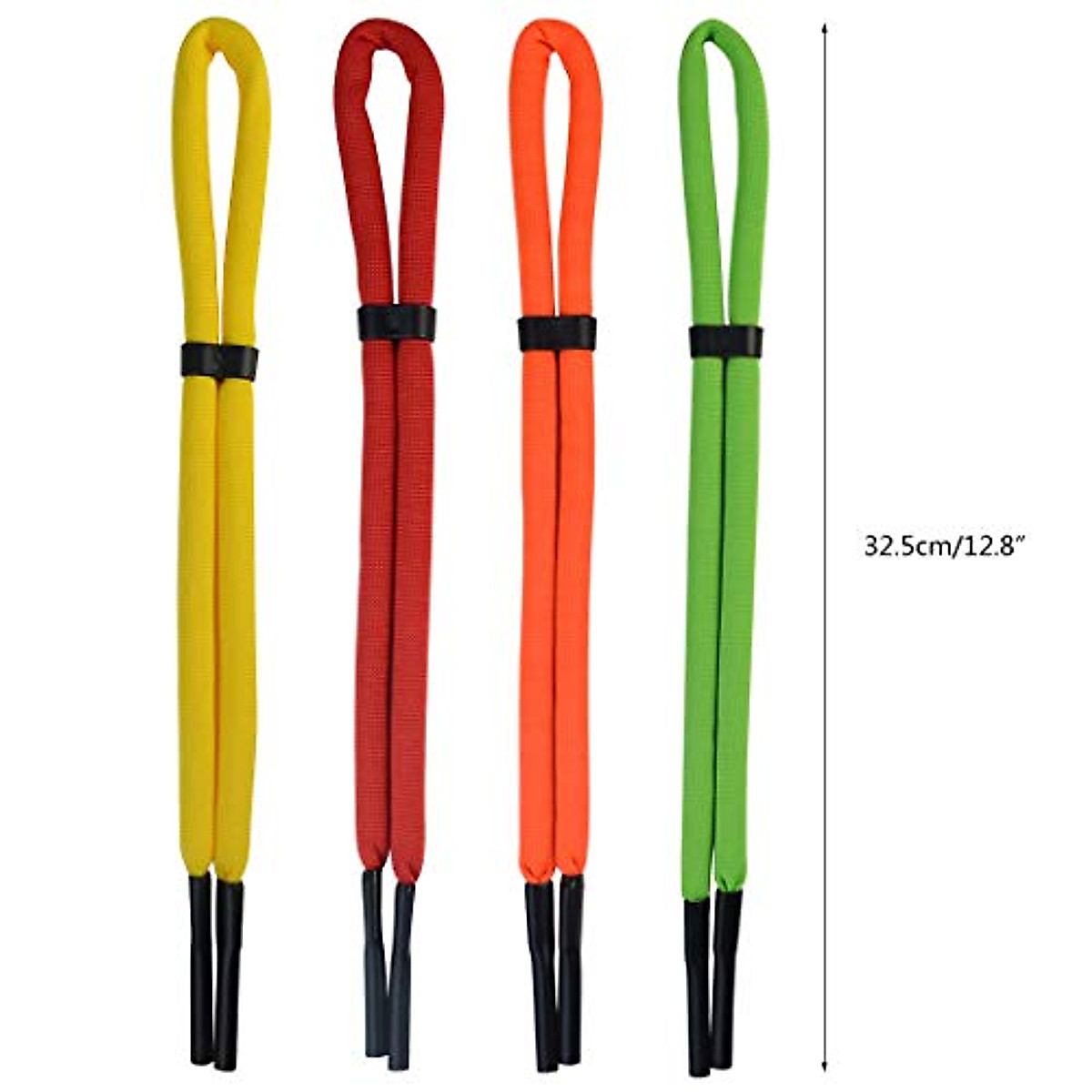 12Pcs Adjustable Sunglasses Straps, Unisex Eyeglass Retainer Holder Strap Floating Foam Glasses Straps Colorful Eyewear Retainer Sunglass Keepers Chain Cord Lanyard for Sport Men Women Kid(10 Color)