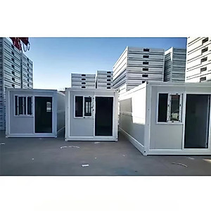 House for 40FT Tiny House,Portable Prefab House with Bedrooms,1 Full Equiped Bathroom and Kitchen, Prefabricated Container House