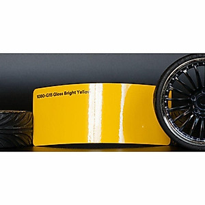 3M 2080 G15 Gloss Bright Yellow Car Wrap Vinyl Film