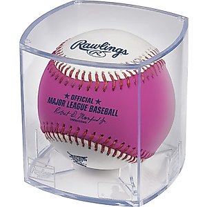 Rawlings 2022 MLB All-Star Game Official Pink Home Run Derby Moneyball Baseball in Cube - Los Angeles, CA.