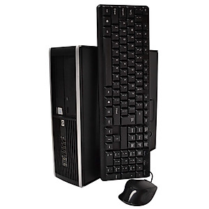 HP Elite 8100 Desktop Computer - Intel Core i5 3.2GHz Processor, 8GB RAM, 1TB Hard Drive, 20 Inch LCD Monitor, DVD, New USB Keyboard, Mouse & WiFi Adapter, Windows 10 Professional (Renewed)