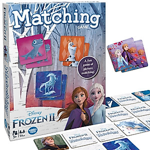Wonder Forge Frozen 2 Matching Game | Rapid Fun Memory Game for Kids | Ideal for Ages 3-5 | Features Favorite Characters Like Anna, Elsa, and Olaf | for Birthdays and Holidays