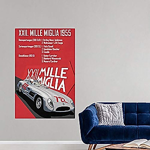 CANVAS ON DEMAND Mille Miglia XXII Wall Decal, Artwork