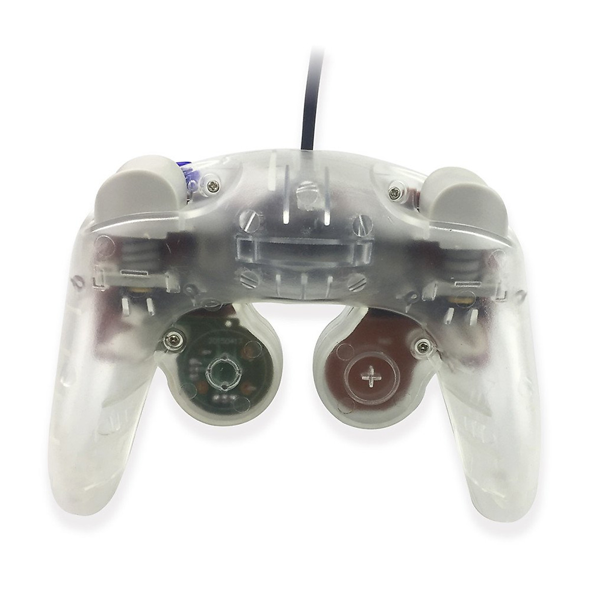 Reiso 2 Packs NGC Controllers Classic Wired Controller for Wii Gamecube (Light Orange and Green)