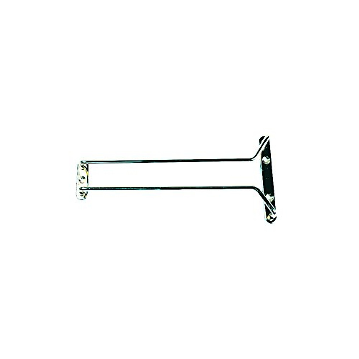Update International (GHC-10) 10" Chrome-Plated Glass Hanger