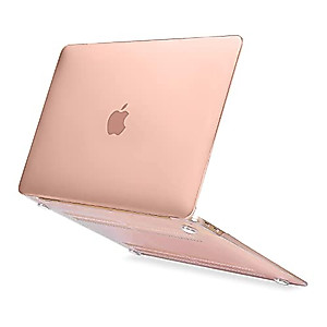 MOSISO Compatible with MacBook Air 13 inch Case 2022, 2021-2018 Release A2337 M1 A2179 A1932 Retina Display Touch ID, Plastic Hard Shell&Keyboard Cover&Screen Protector&Storage Bag, Transparent