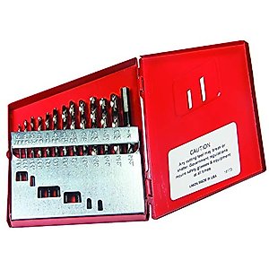 Norseman Drill Bit Set 47492 Type 240-Cn 13pc Cn-Tech CRYO Nitride