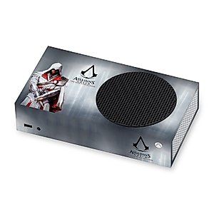 Head Case Designs Officially Licensed Assassin's Creed Master Assassin Ezio Auditore Brotherhood Graphics Vinyl Sticker Gaming Skin Decal Cover Compatible With Xbox Series S Console
