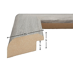 Craig Frames Arthur Picture Frame, 16 x 20 Inch, Gray Barnwood