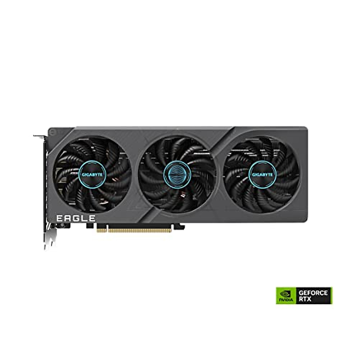 GIGABYTE GeForce RTX 4060 Ti Eagle OC 8G Graphics Card, 3X WINDFORCE Fans, 8GB 128-bit GDDR6, GV-N406TEAGLE OC-8GD Video Card