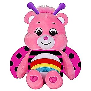 Care Bears Basic Bean Plush Spring Theme- Lady Bug Cheer Bear