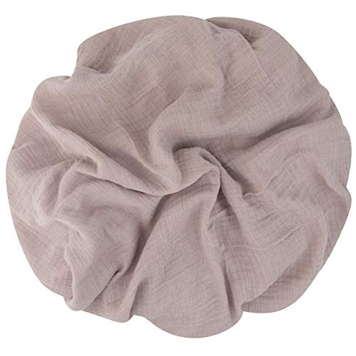 Ely's & Co. Cotton Muslin Swaddle Blanket 2-Pack for Baby Boy and Baby Girl— 100% Cotton Muslin Extra-Large Swaddle Blankets (47” x 47”) — Pebble Gray & Simply Taupe